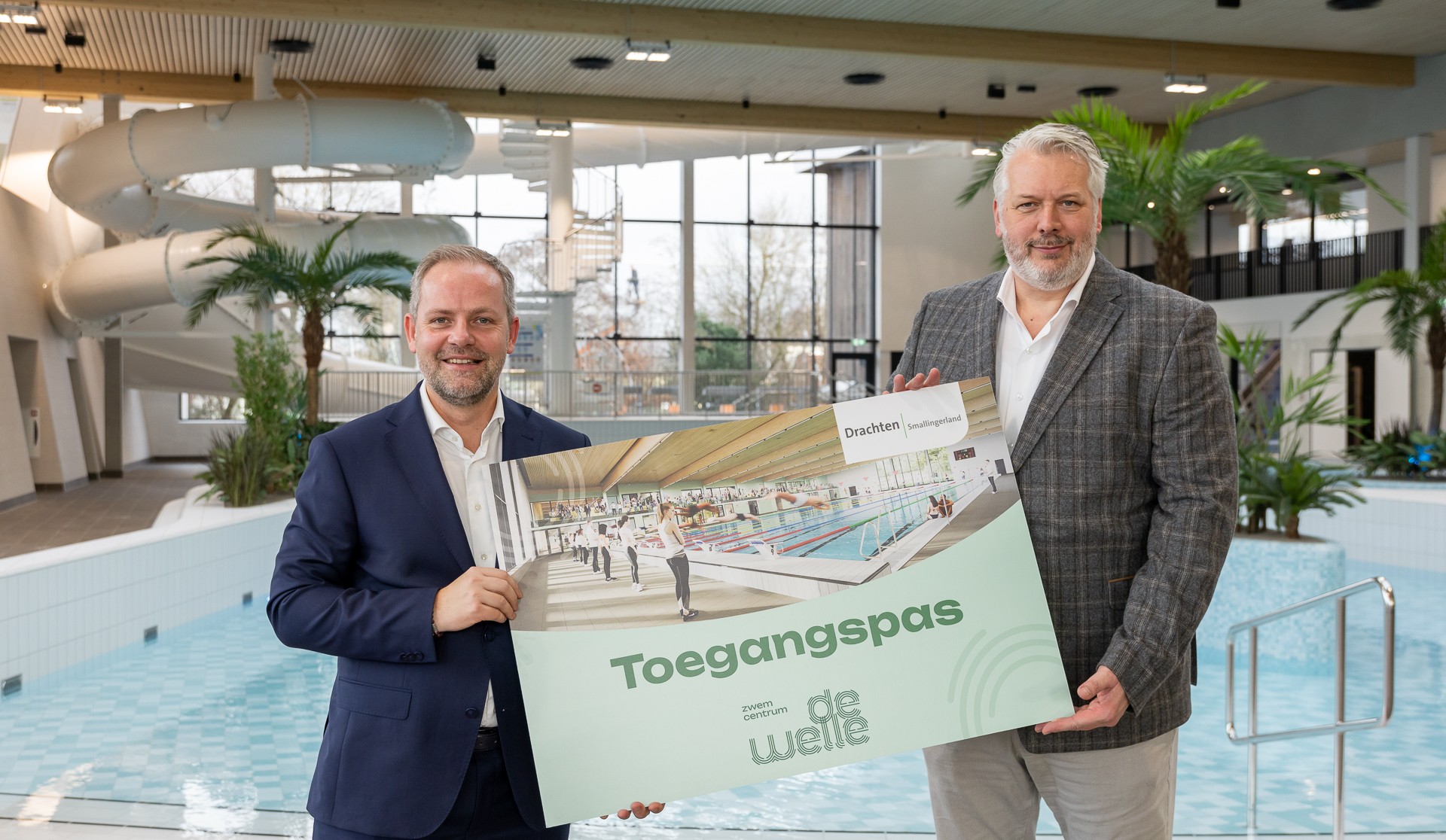 Oplevering zwemcentrum De Welle Drachten - OLCO